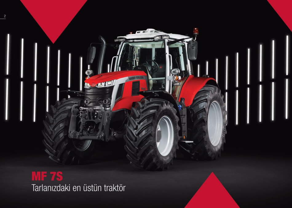 Massey Ferguson MF 7S Traktör